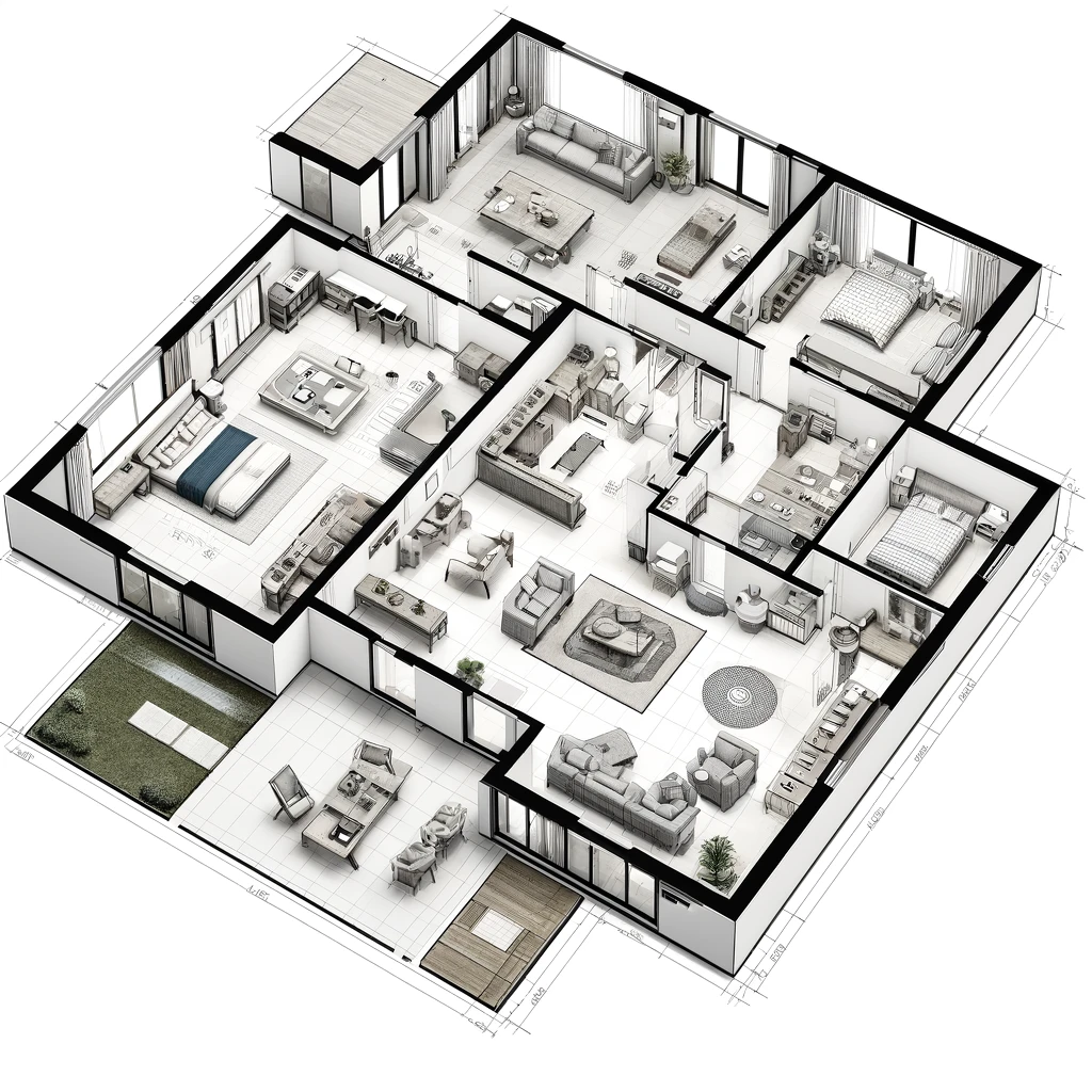 Plan de maison moderne : 4 points pour être satisfait